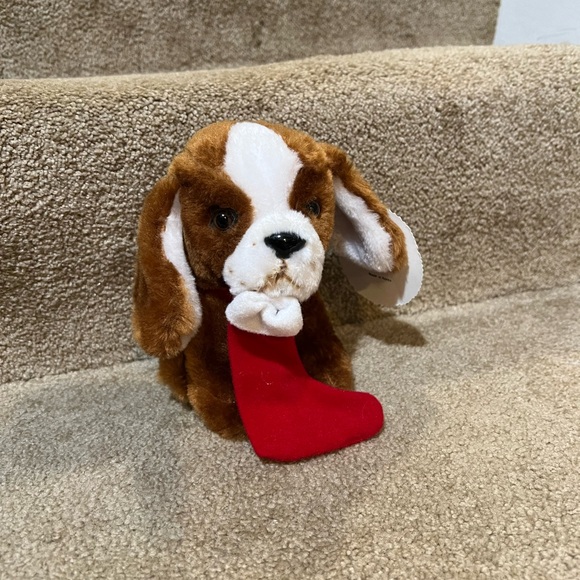 Toys | Russ Berrie Luv Pets Plush Brown Puppy Dog Bean Bag 5 Stuffed ...